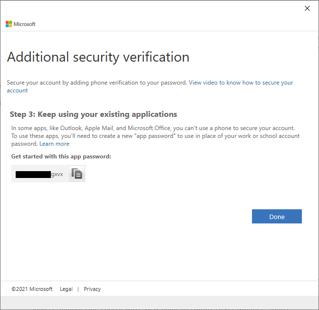 MFA First Time Setup (Desktop) – Blount Fine Foods